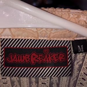 Jawbreaker | Tops | Nwot Steampunk Shabby Chic Lace Corset Back Tank | Poshmark